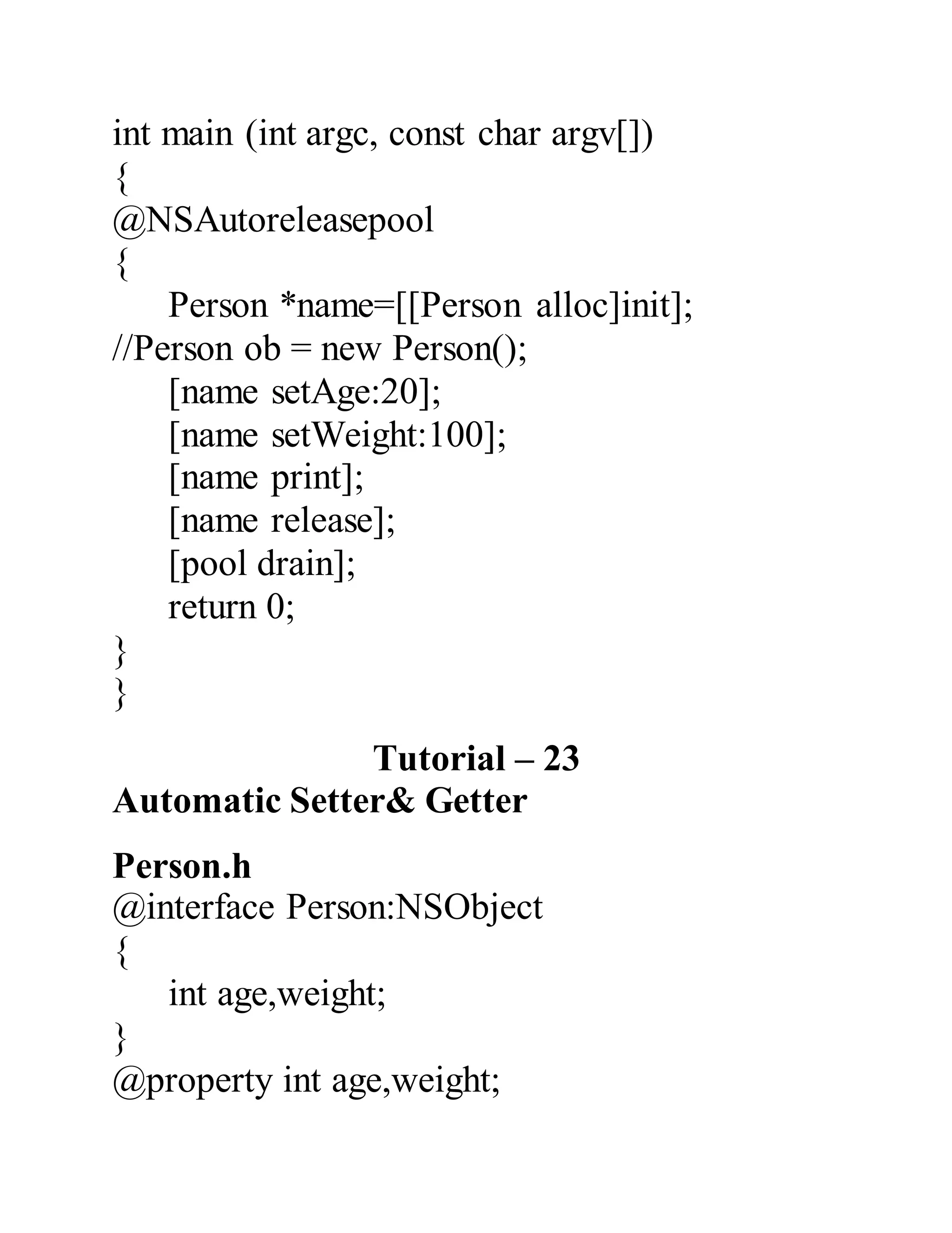 Ios Objective Tutorial Pdf