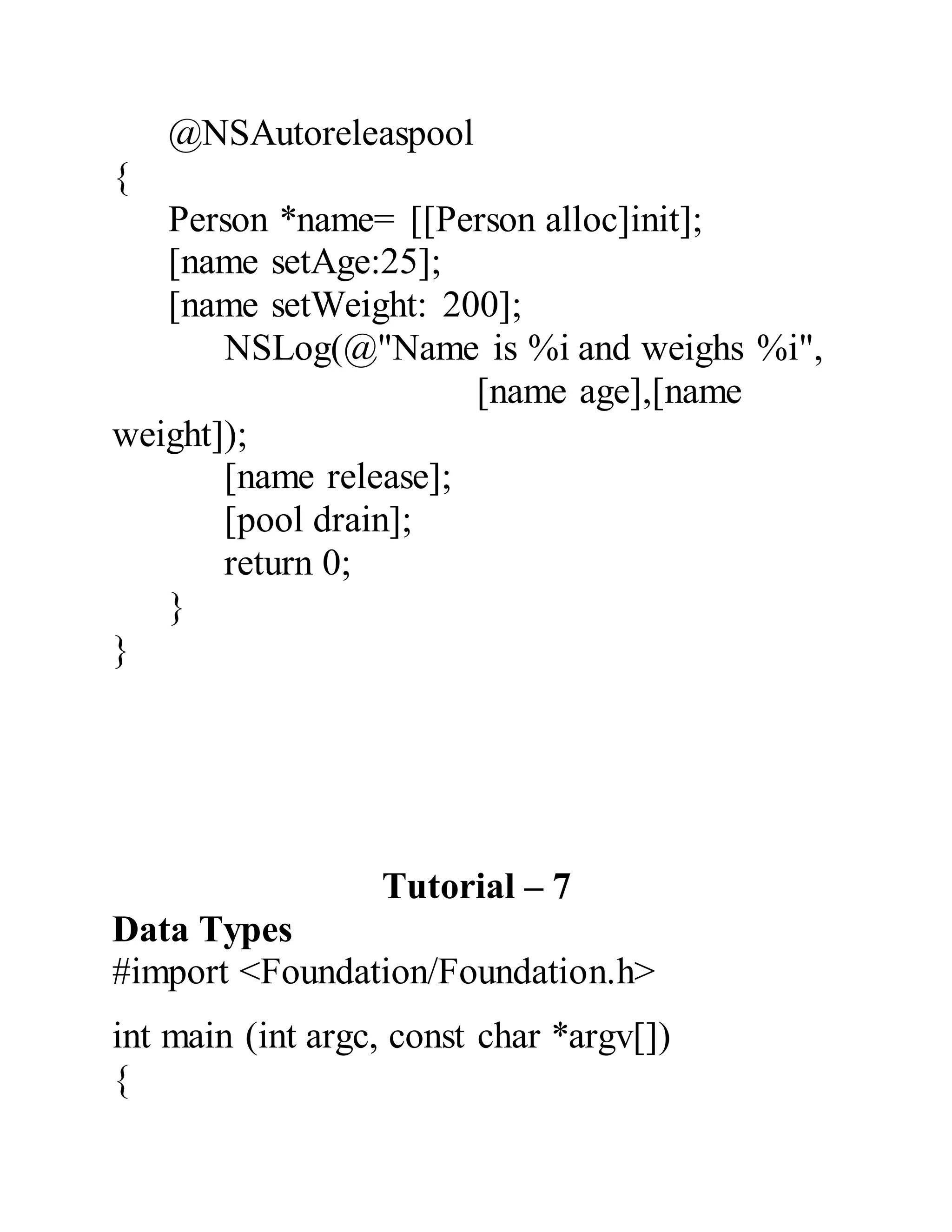 ios,objective tutorial | PDF