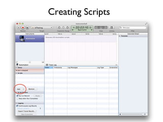 Lightning Talk - iOS UI Automated Testing | PPT