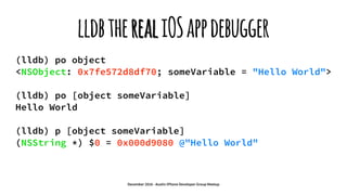 iOS UI Debugging | PPT
