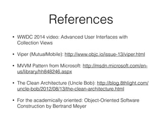 iOS viper presentation | PPT