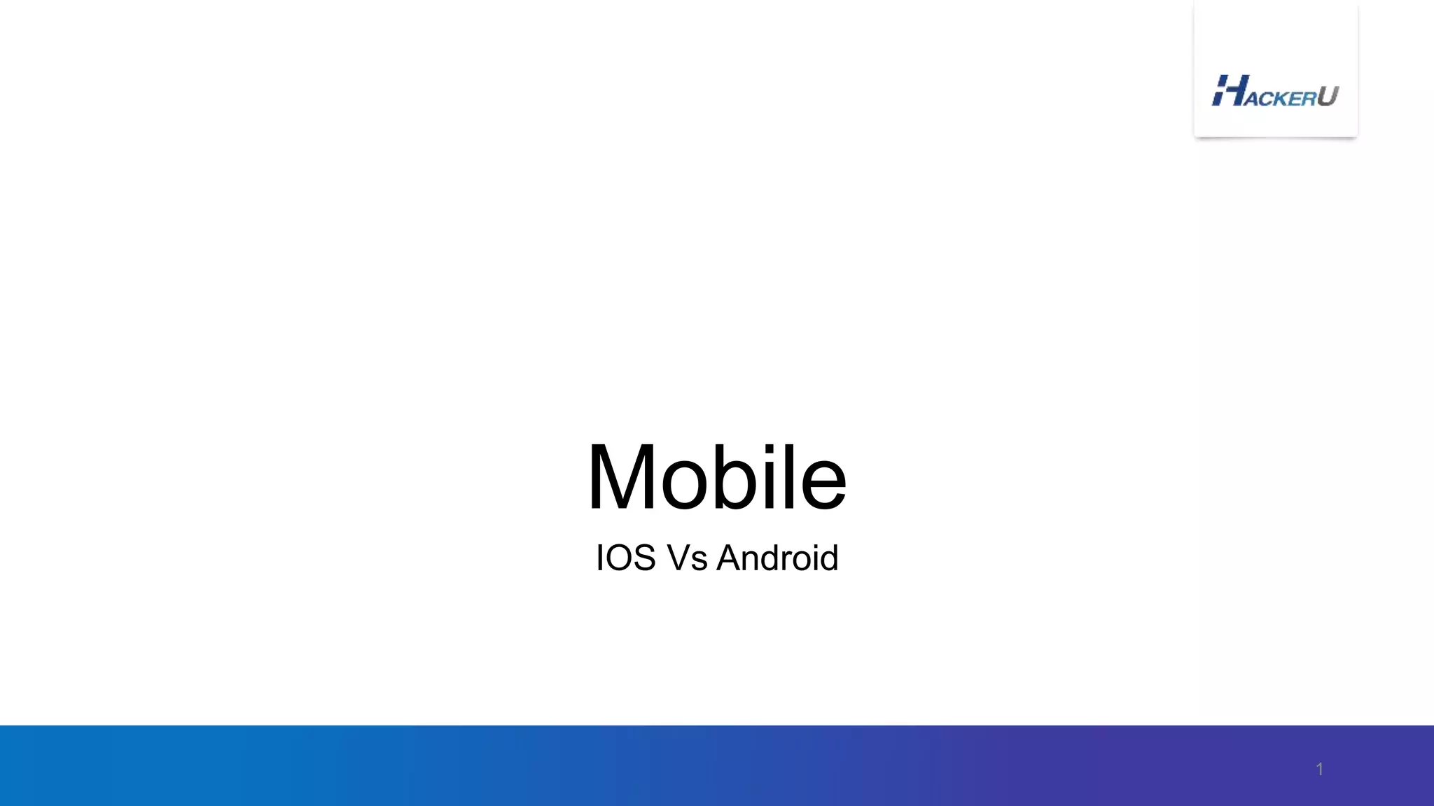 Ios vs android | PPTX