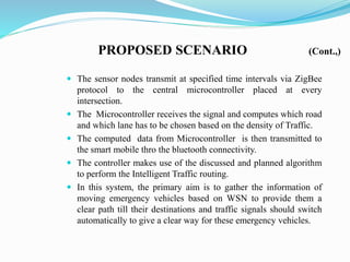 IoT Solution To Regulate Vehicular Traffic | PPT