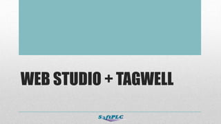 IoT implementation with InduSoft Web Studio and TagWell from SoftPLC: SoftPLC Presentation | PPT