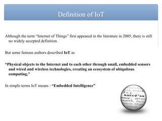 Internet Of Things (IoT) | PPT