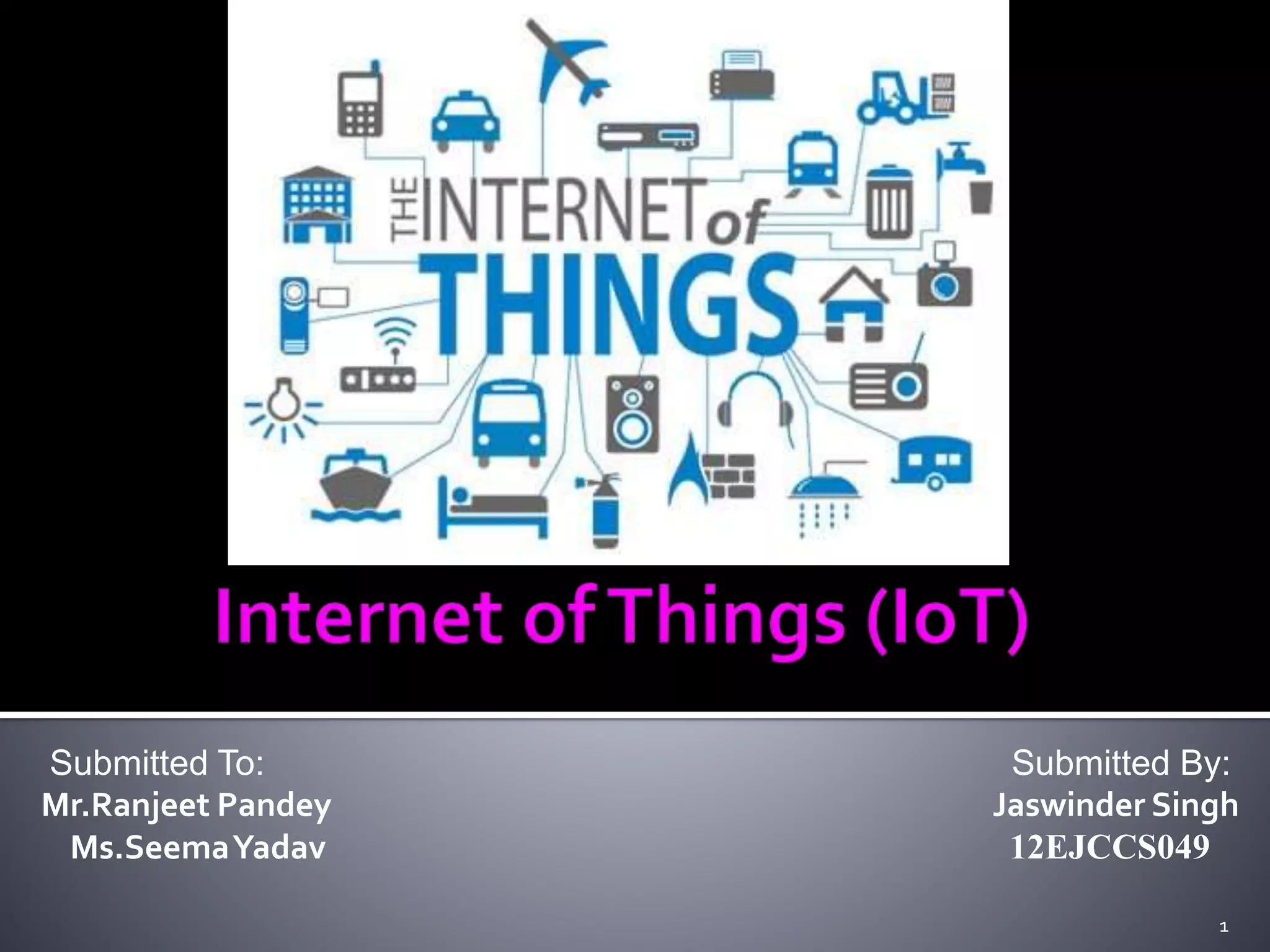 A basic PPT on Internet Of Things(IOT) | PPTX
