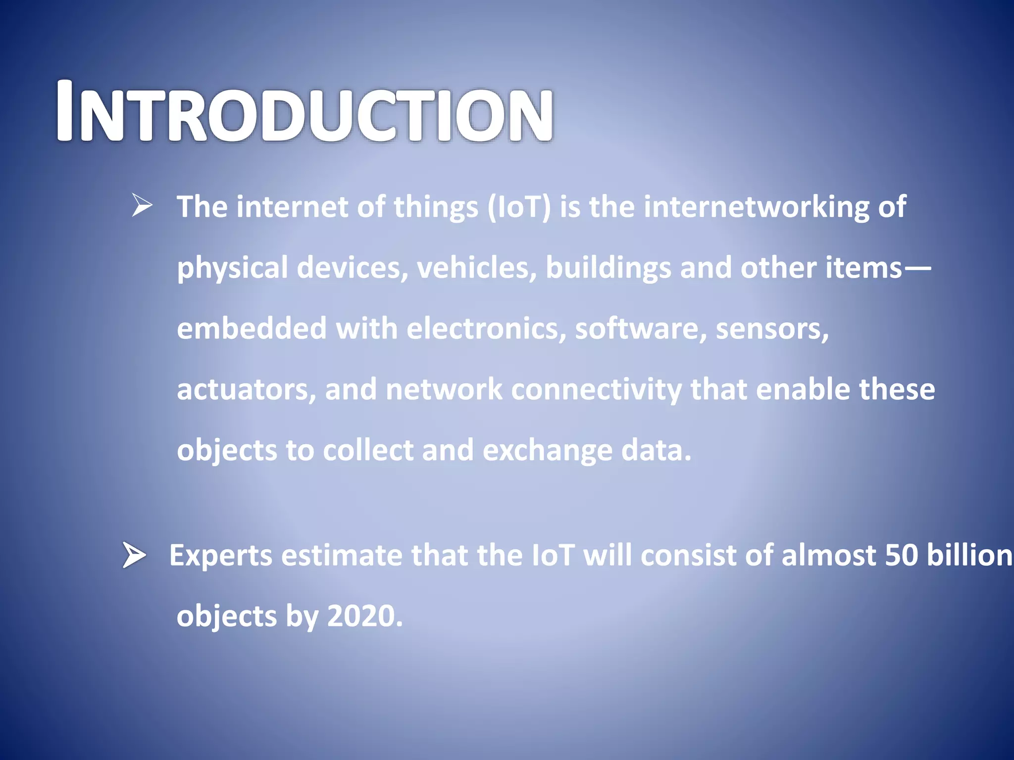 IoT and its Applications | PPTX