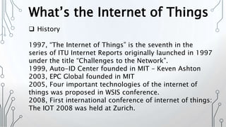 10 min IoT ppt | PPTX