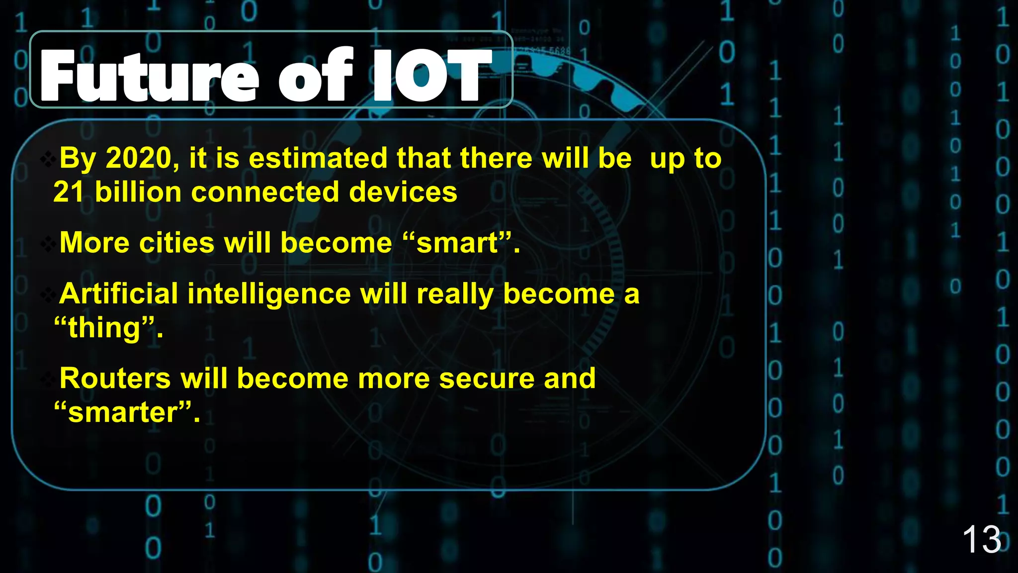 IOT Presentation Seminar PPT | PPT