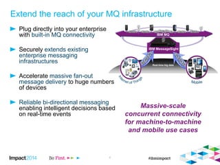 Connecting IBM MessageSight to the Enterprise | PPT