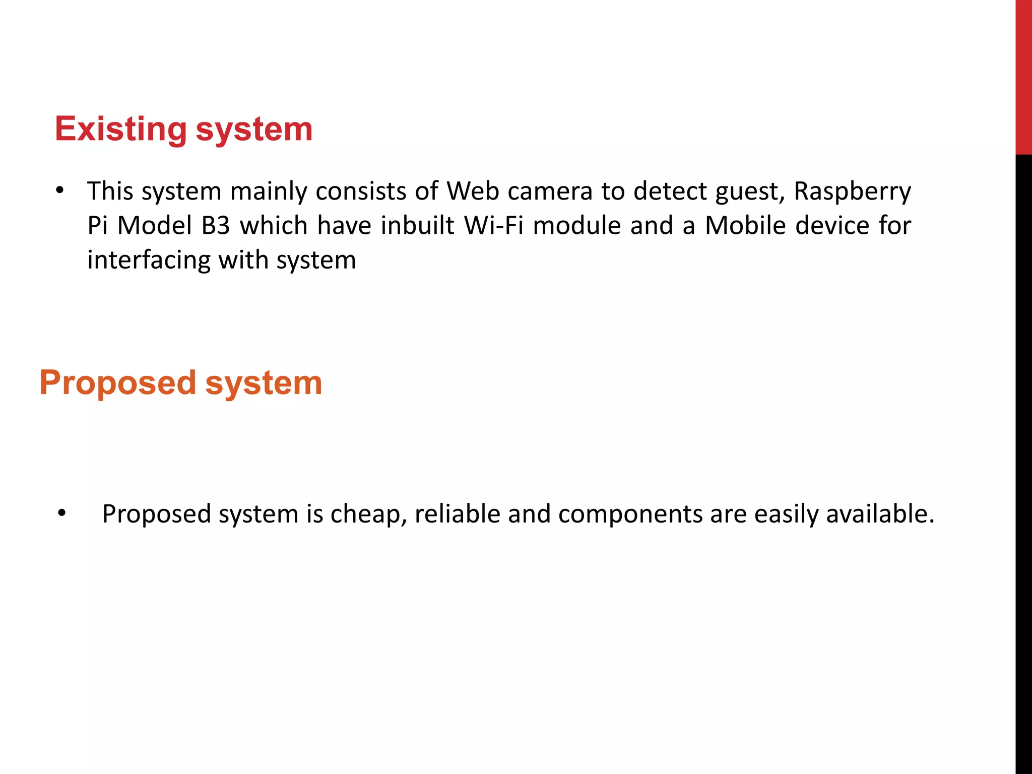 Iot In Security Camera And Door Unlock System Ppt