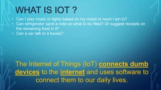 Internet Of Things(IOT) | PPTX