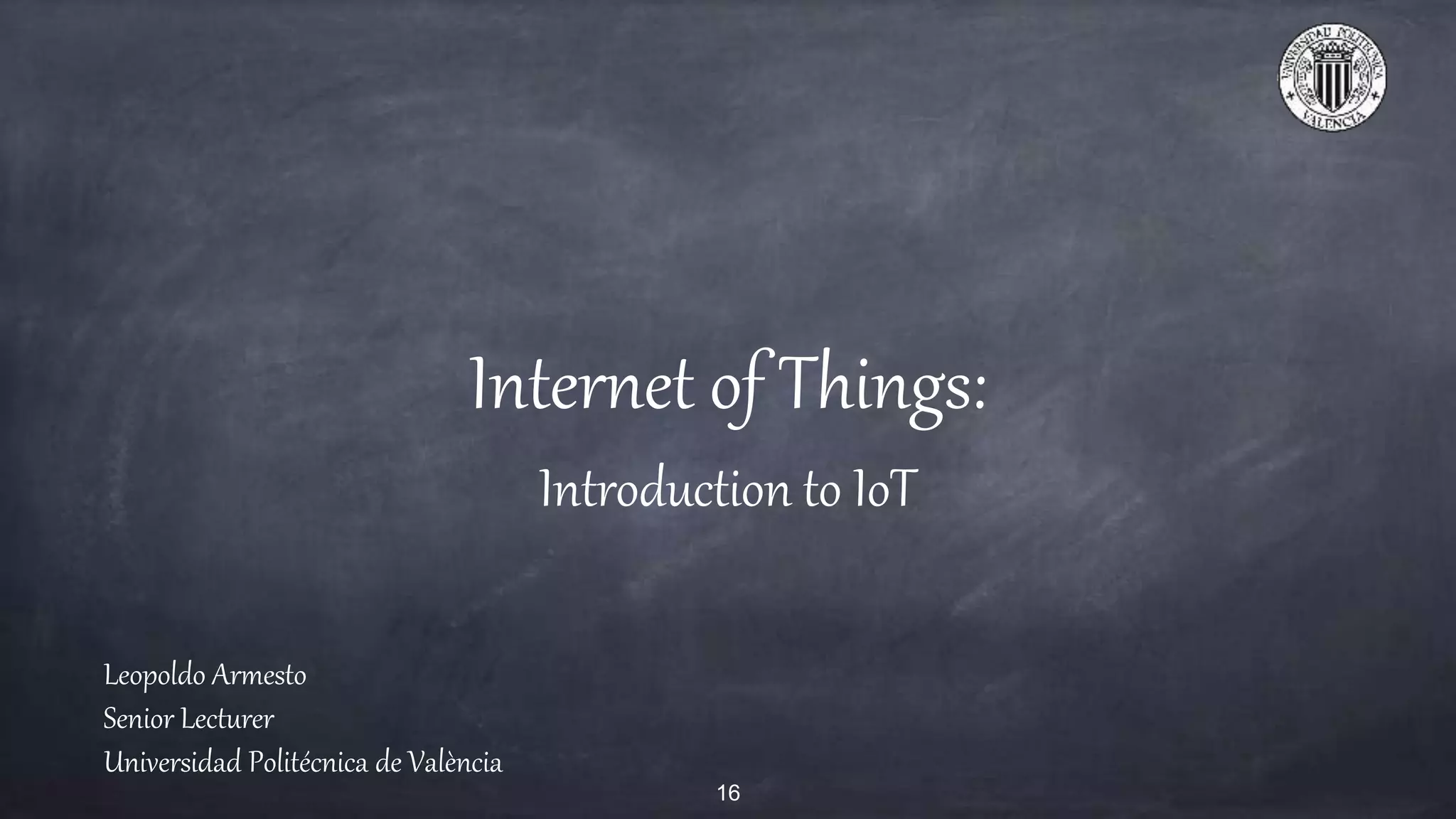 Introduction to IoT | PPTX