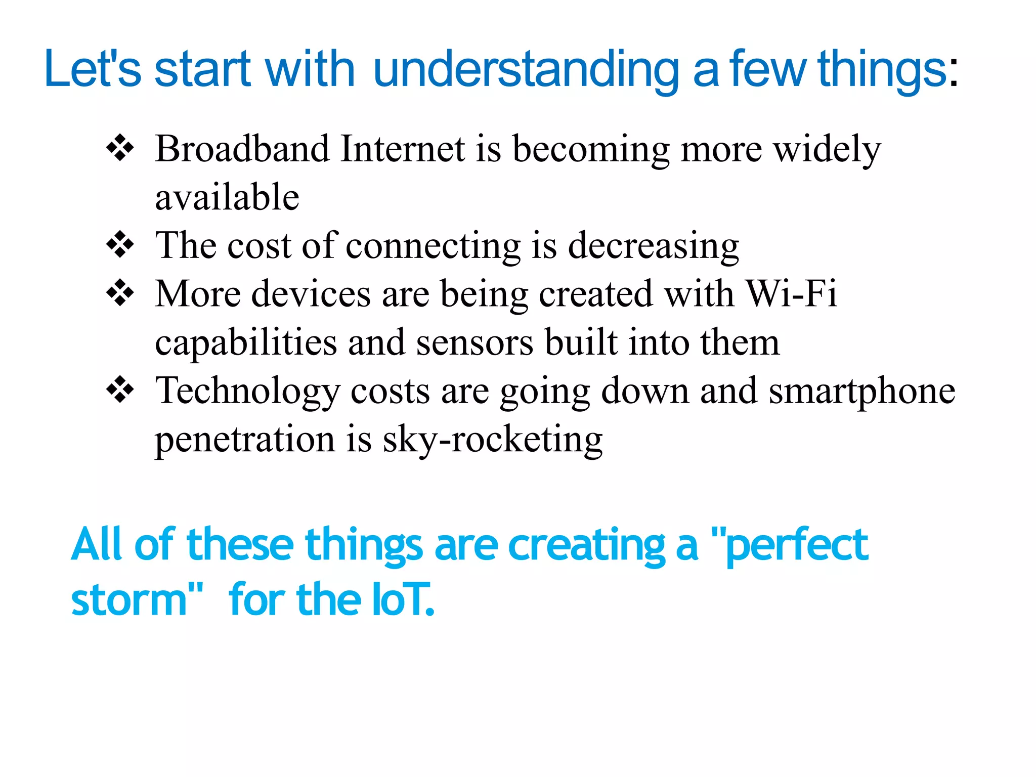 Introduction to Internet of Things (IoT) | PPTX