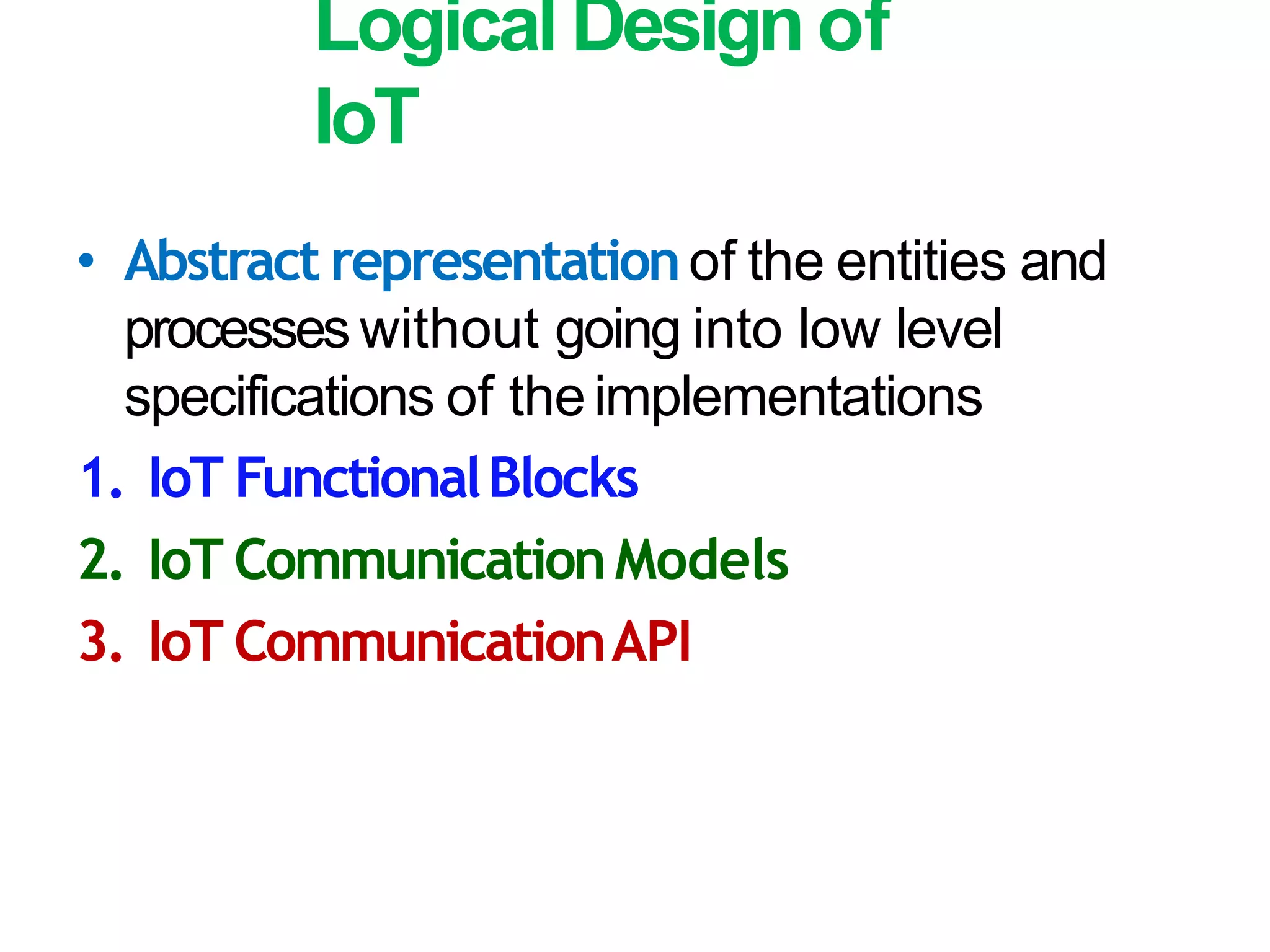 Introduction to Internet of Things (IoT) | PPTX