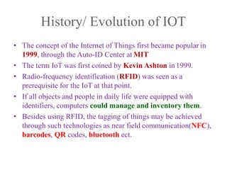 Introduction to Internet of Things (IoT) | PPTX