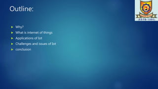 presentation on internet of things | PPT