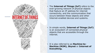 IOT (Internet Of Things) | PPT