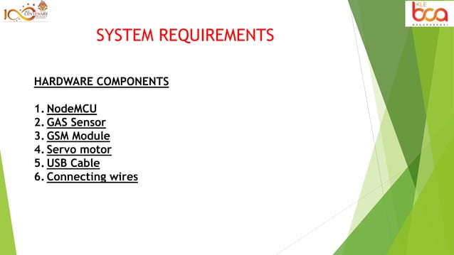 Gas Leakage Detection By Using Arduino Uno Pptx Computer Software And Applications Computing