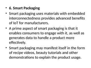 IOT Presentation for Students to present in the class | PPTX