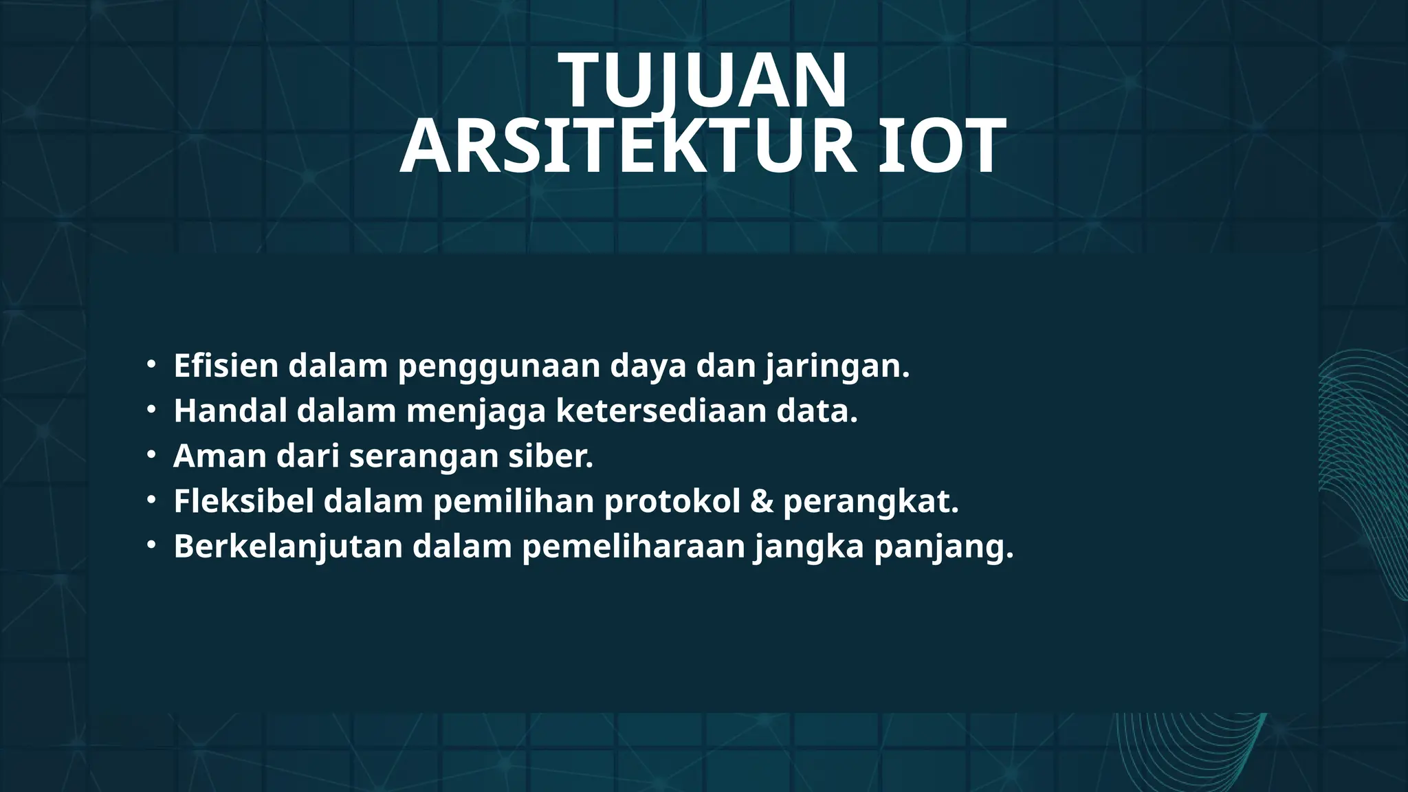 Internet of things (Konsep dasar Internet of Things) | PPTX