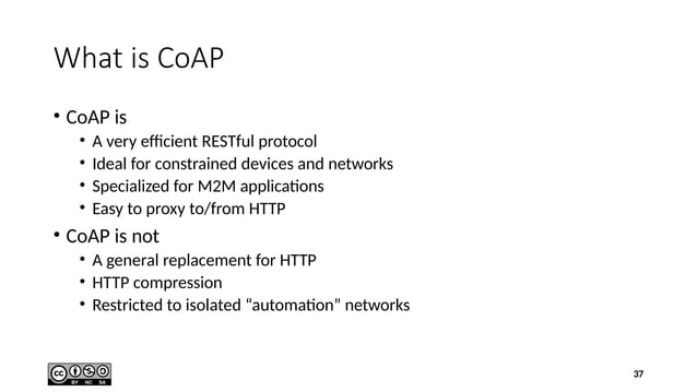 Iot Application Layer Protocols V1 200125143512pptx Internet Of