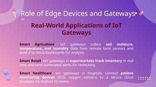 IoT Architecture Layers of IoT and Role of Edge Devices and Gateways.pptx