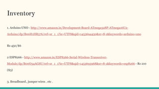 IOT Talking to Webserver - how to | PPTX