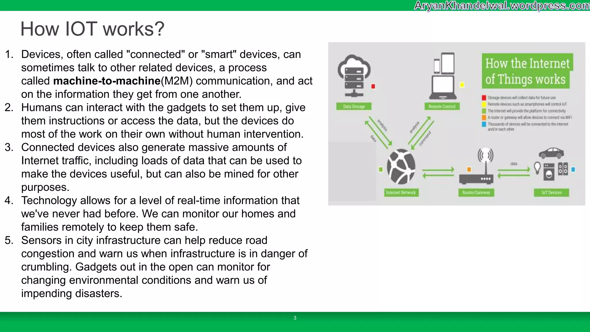 Internet of Things- IOT 101 for beginners | PPTX