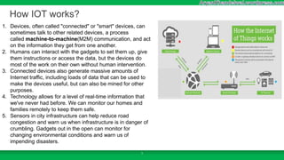 Internet of Things- IOT 101 for beginners | PPTX