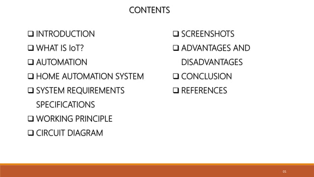 Presentation on IoT Based Home Automation using android & NodeMCU | PPTX | Smart Home | Home ...