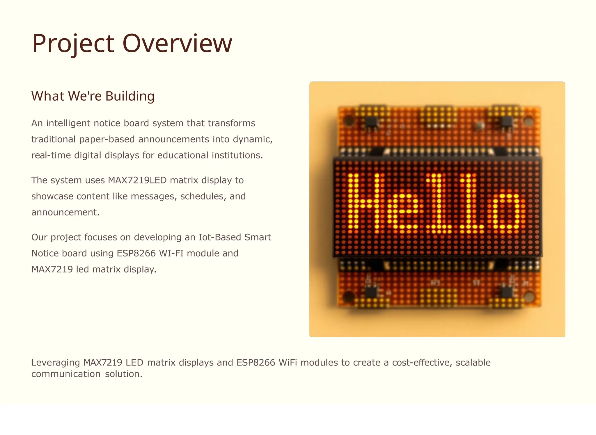IoT-Based-Smart-Notice-Board project for computer engg. | PPTX