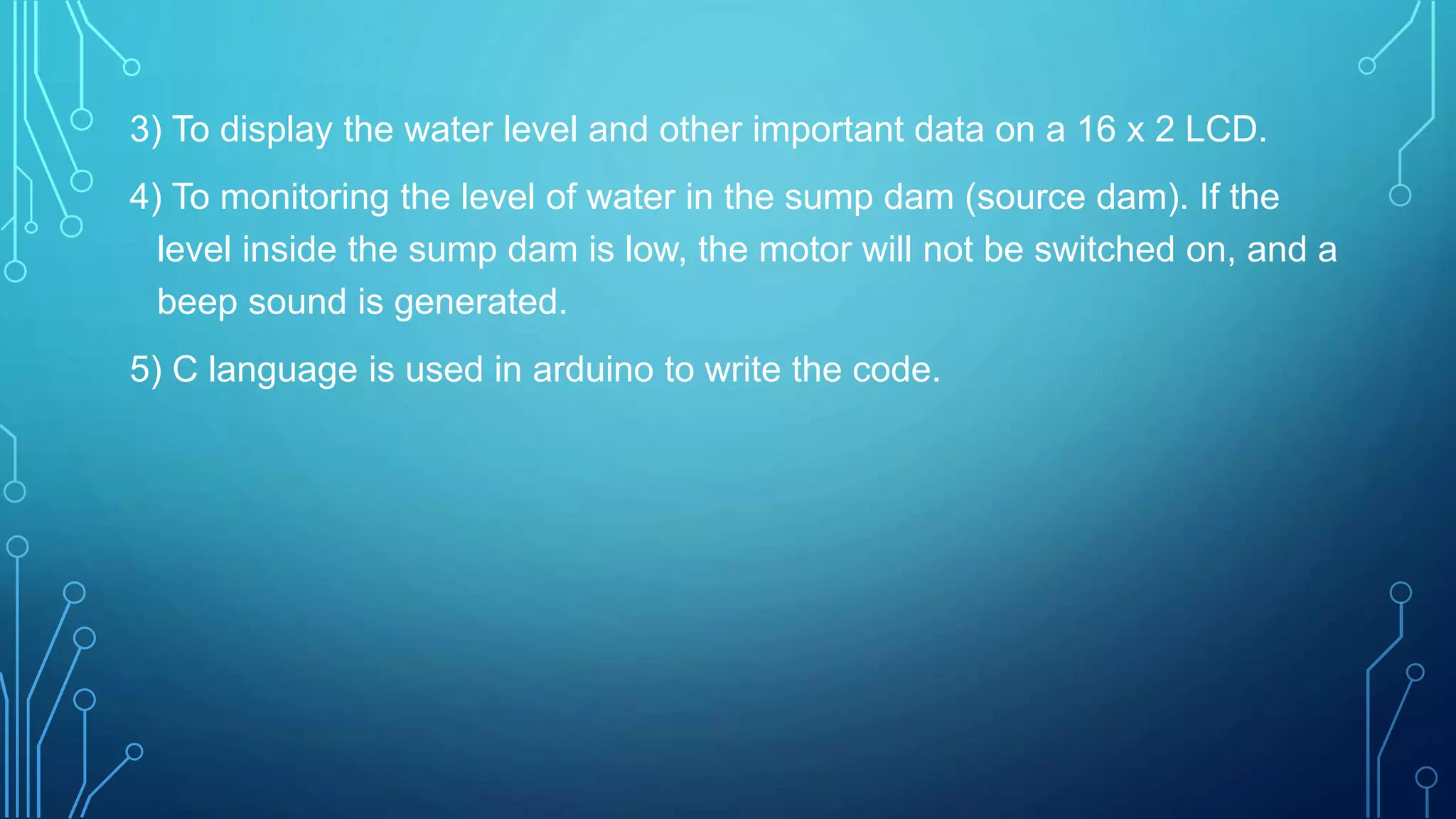 Io t based water level monitoring system of dams in | PPTX | Internet ...