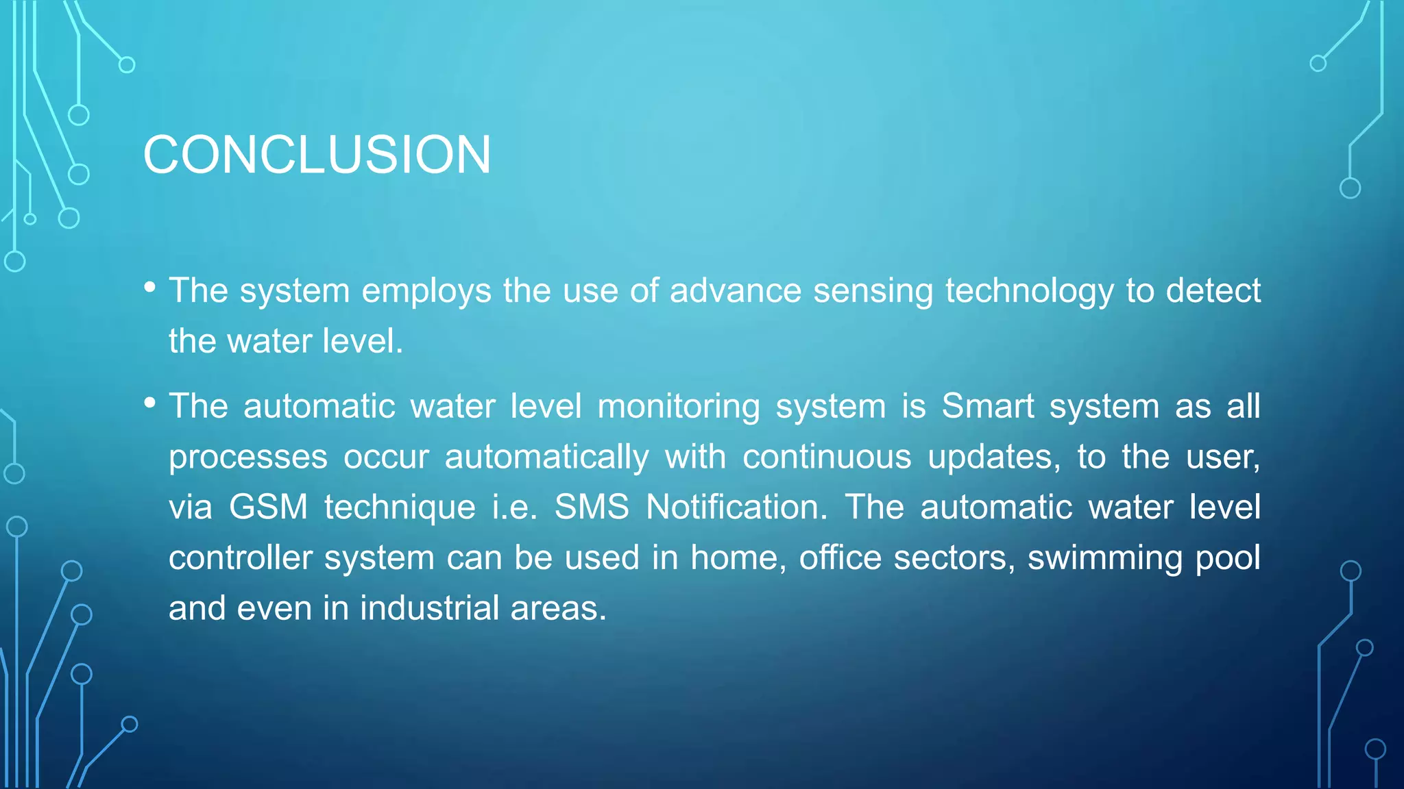 Io t based water level monitoring system of dams in | PPTX