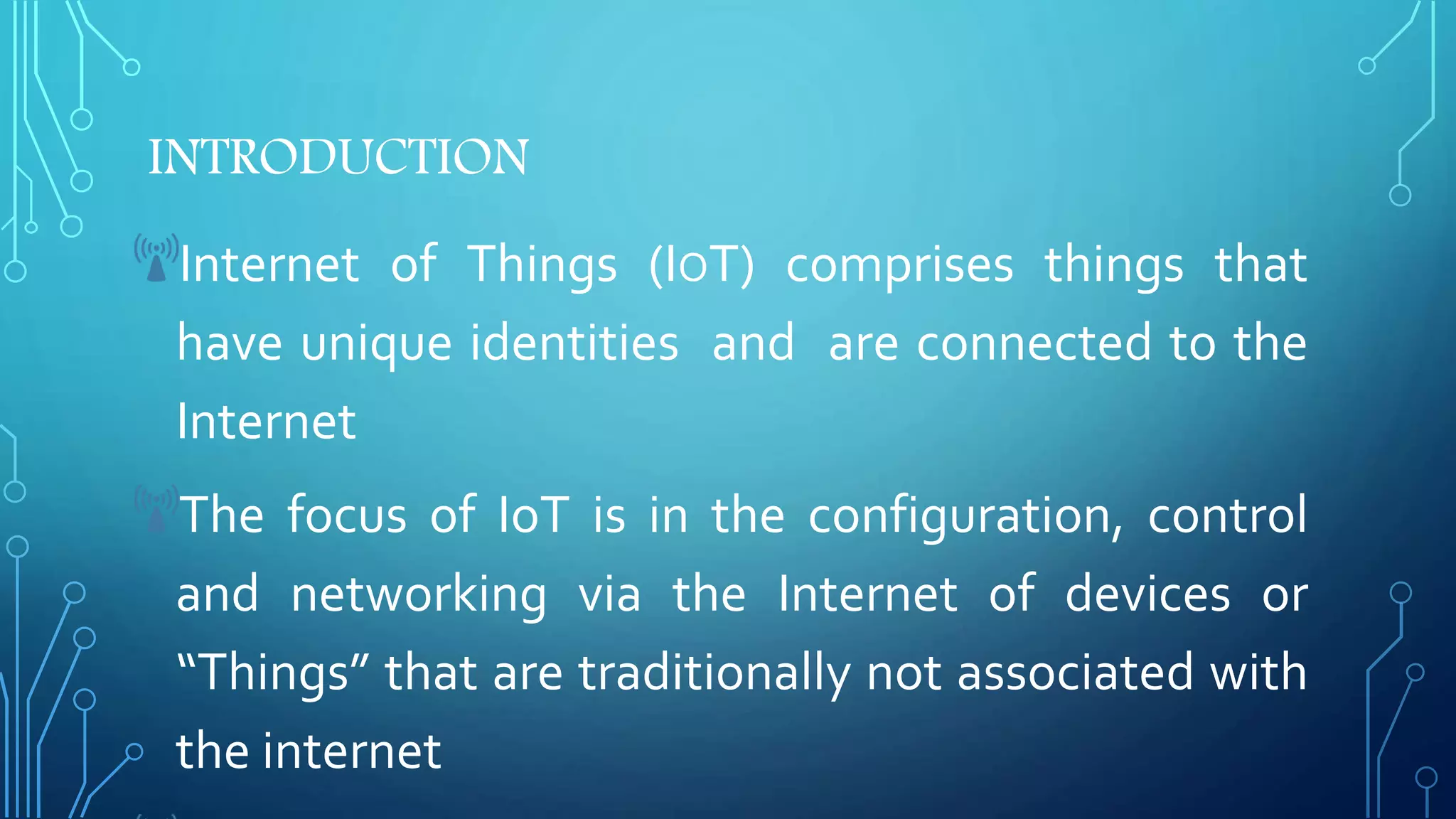 Io t based water level monitoring system of dams in | PPTX | Internet of Things | Internet