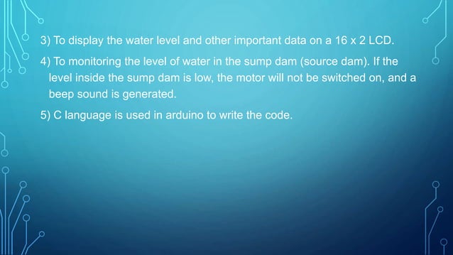 Io t based water level monitoring system of dams in | PPTX | Internet of Things | Internet