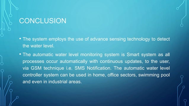 Io t based water level monitoring system of dams in | PPTX | Internet ...