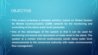 Io t based water level monitoring system of dams in | PPTX