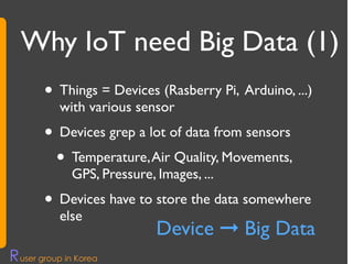 IoT and Big data with R | PPT