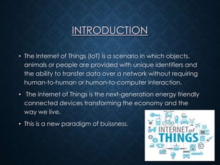 Internet of Things | PPTX | Internet | Computing