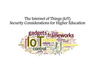 Internet of Things(IOT) | PPT