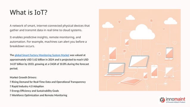 Transforming Manufacturing Operations with IoT-CMMS Integration | PPTX