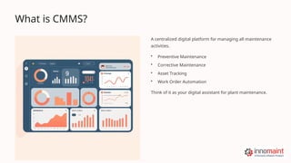Transforming Manufacturing Operations with IoT-CMMS Integration | PPTX