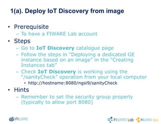 IoT Discovery tutorial | PPTX