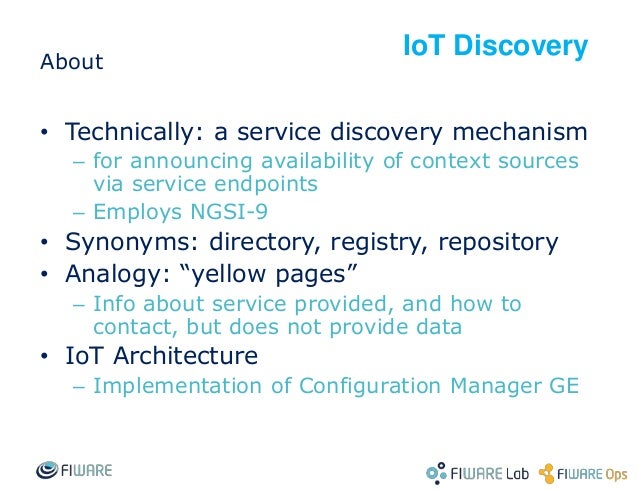 IoT Discovery tutorial
