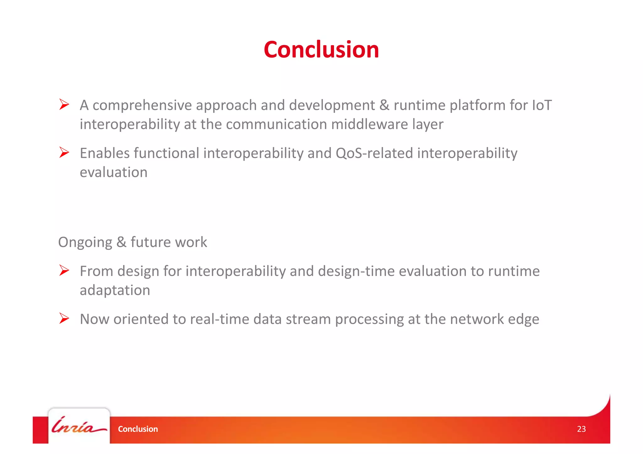 Mobile IoT Middleware Interoperability & QoS Analysis - Eclipse IoT Day ...