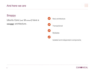 Io t gets snappy with ubuntu core | ODP