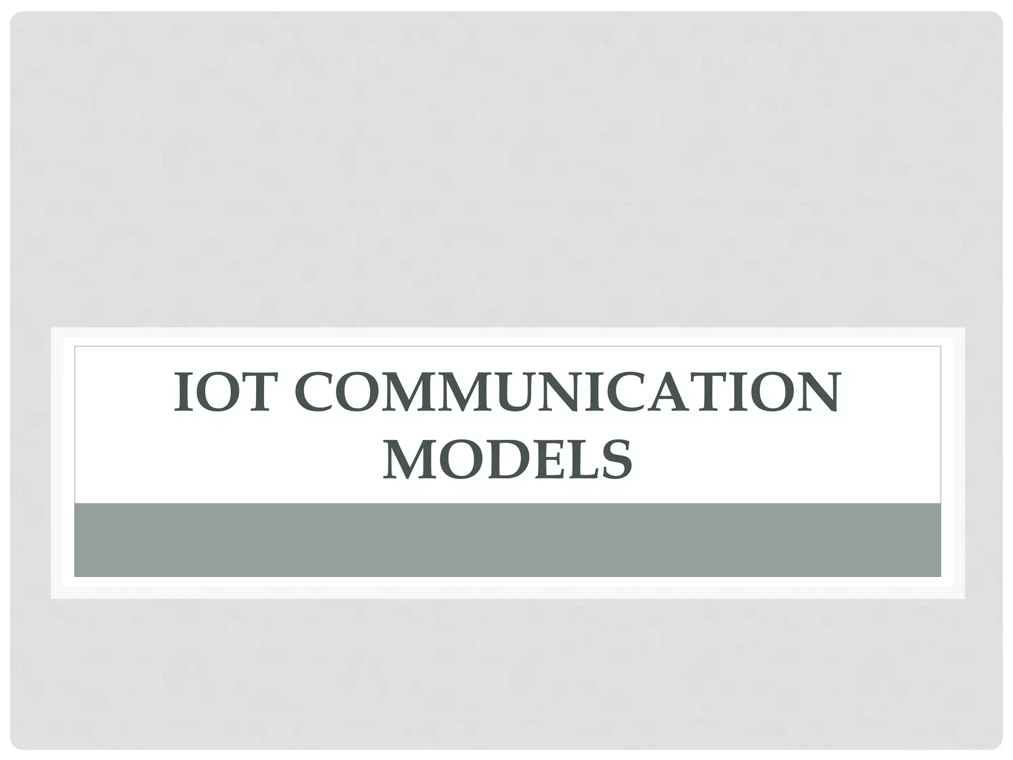 Iot logical design | PPTX