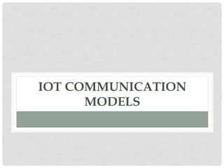 Iot logical design | PPTX