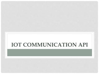 Iot logical design | PPTX